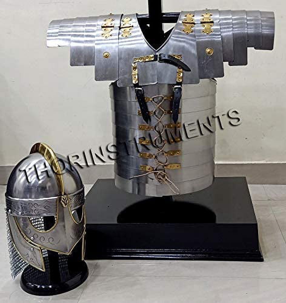 Thor instruments Medieval Viking Valas Guard Chainmail Helmet Armor ...