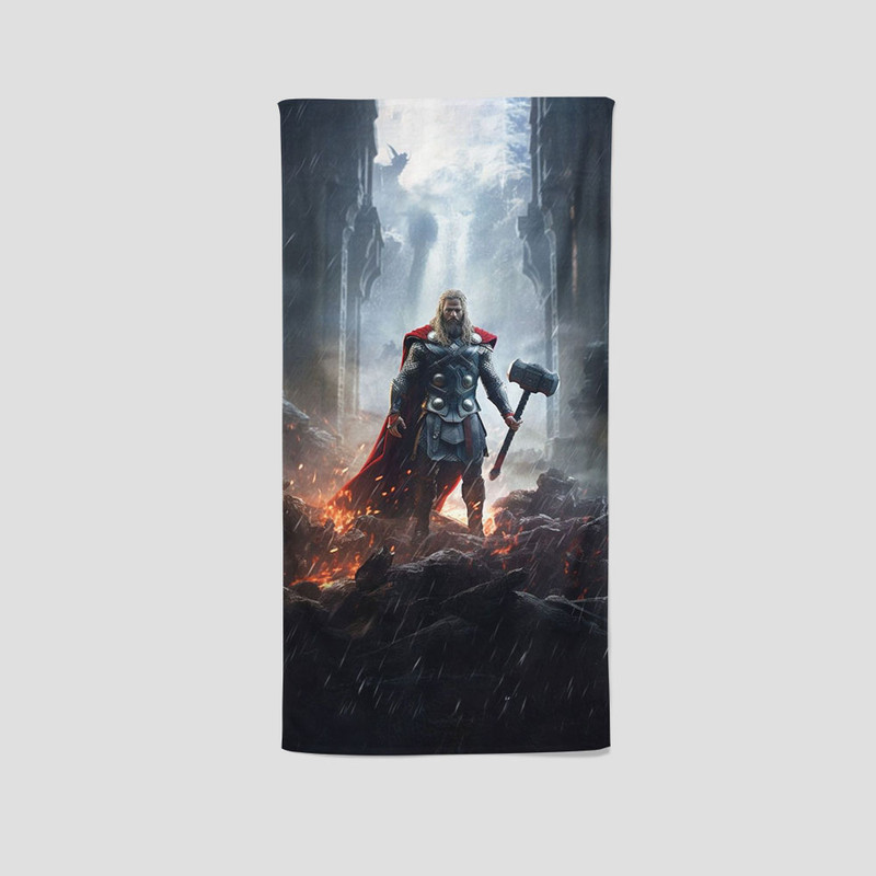 Thor's offers fans a unique single-sided towel, making an exceptional custom gift. Great for gym ...