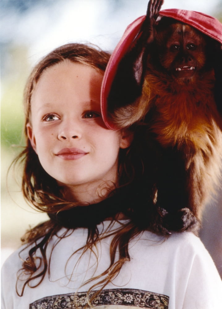 Thora Birch Posed with Bird Portrait Photo Print (24 x 30) - Walmart.com