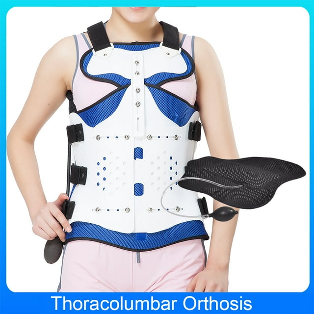 Thoracolumbar Fixed Spinal Brace, Lightweight & Adjustable Back Brace ...