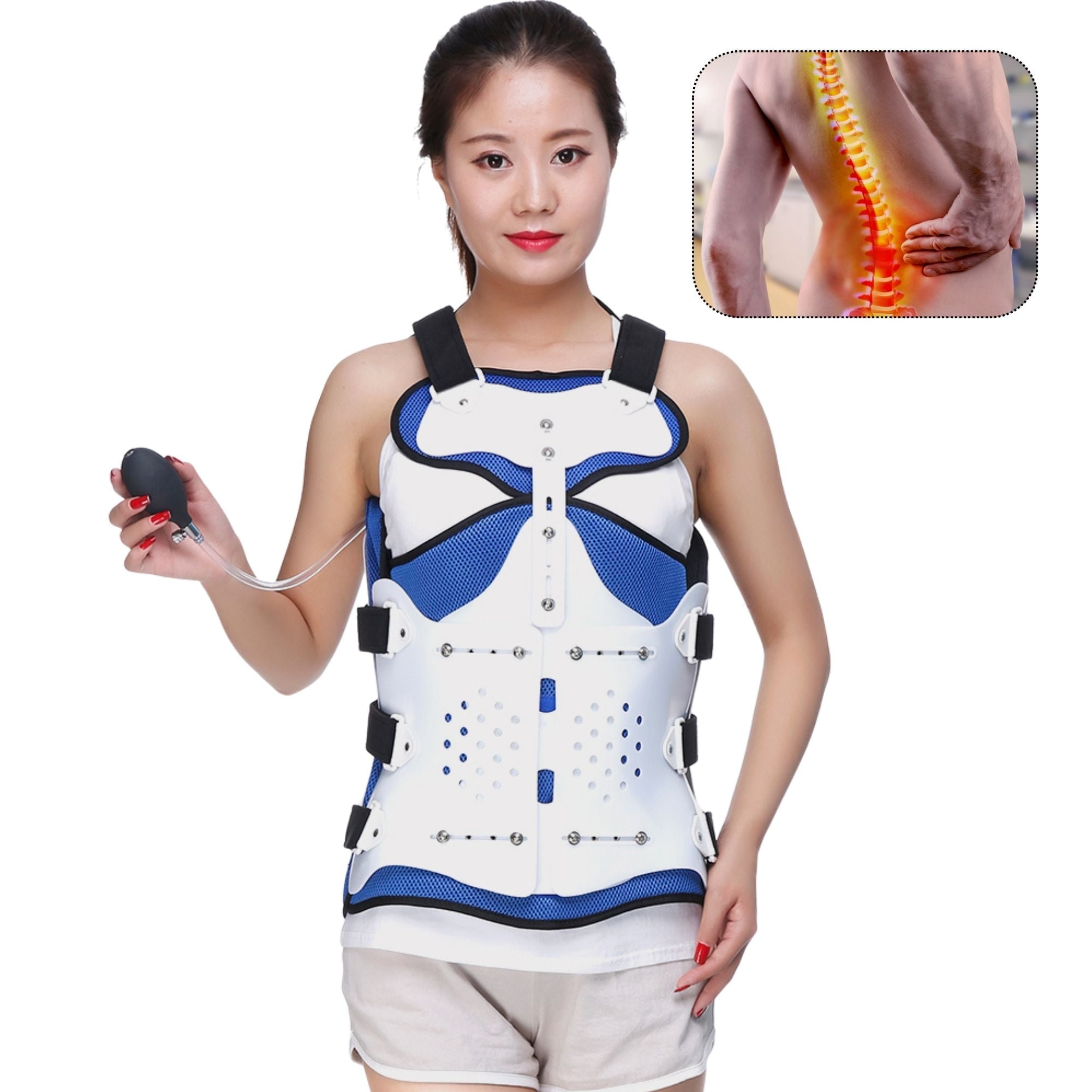 Thoracolumbar Spinal Orthosis Tlso Back Brace For Post Surgery