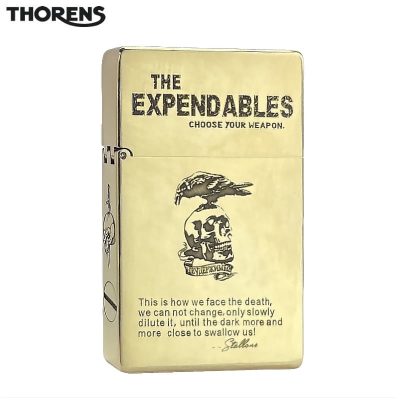 Thorens Classic Brass Automatic Ignition Kerosene Lighter ,Windproof ...