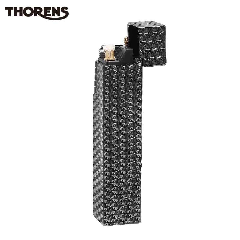 Thorens Vintage Brass Classic Side Slip Rectangular Kerosene Lighter ...