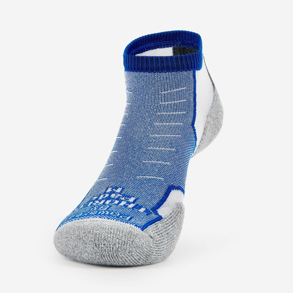 Thorlos Experia XCCU Running Socks Royal Blue Thin Cushion Low Cut Size ...