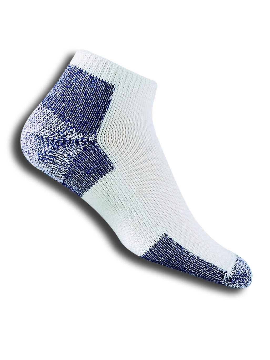 Thorlos Running Micro Mini Crew (2 Pairs) Sport White Leather 14 N ...