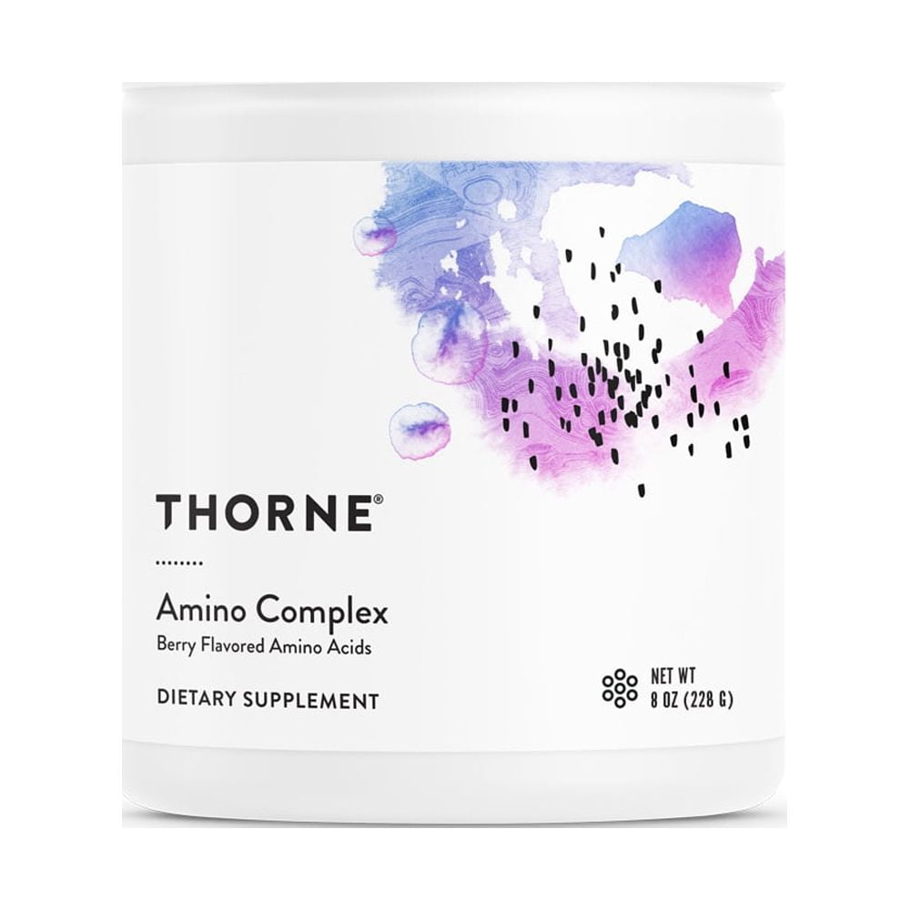Thorne Essential Amino Acids Complex, Pure Formula Supplement, Berry ...