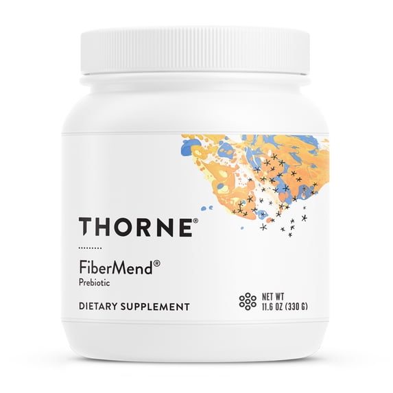Thorne FiberMend, Prebiotic Fiber Powder, Supports Digestive Health, 11 ...