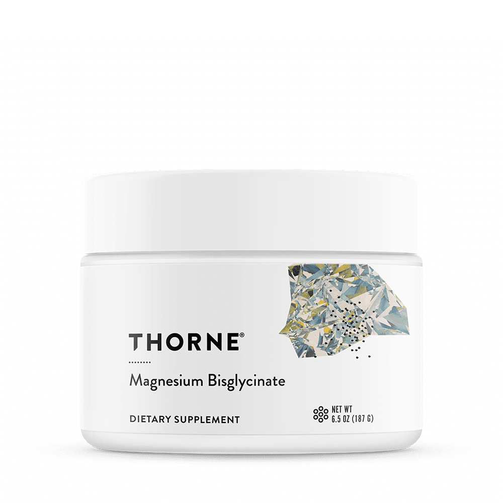 Thorne Magnesium Bisglycinate, High Absorption Glycinate, Gluten-Free ...