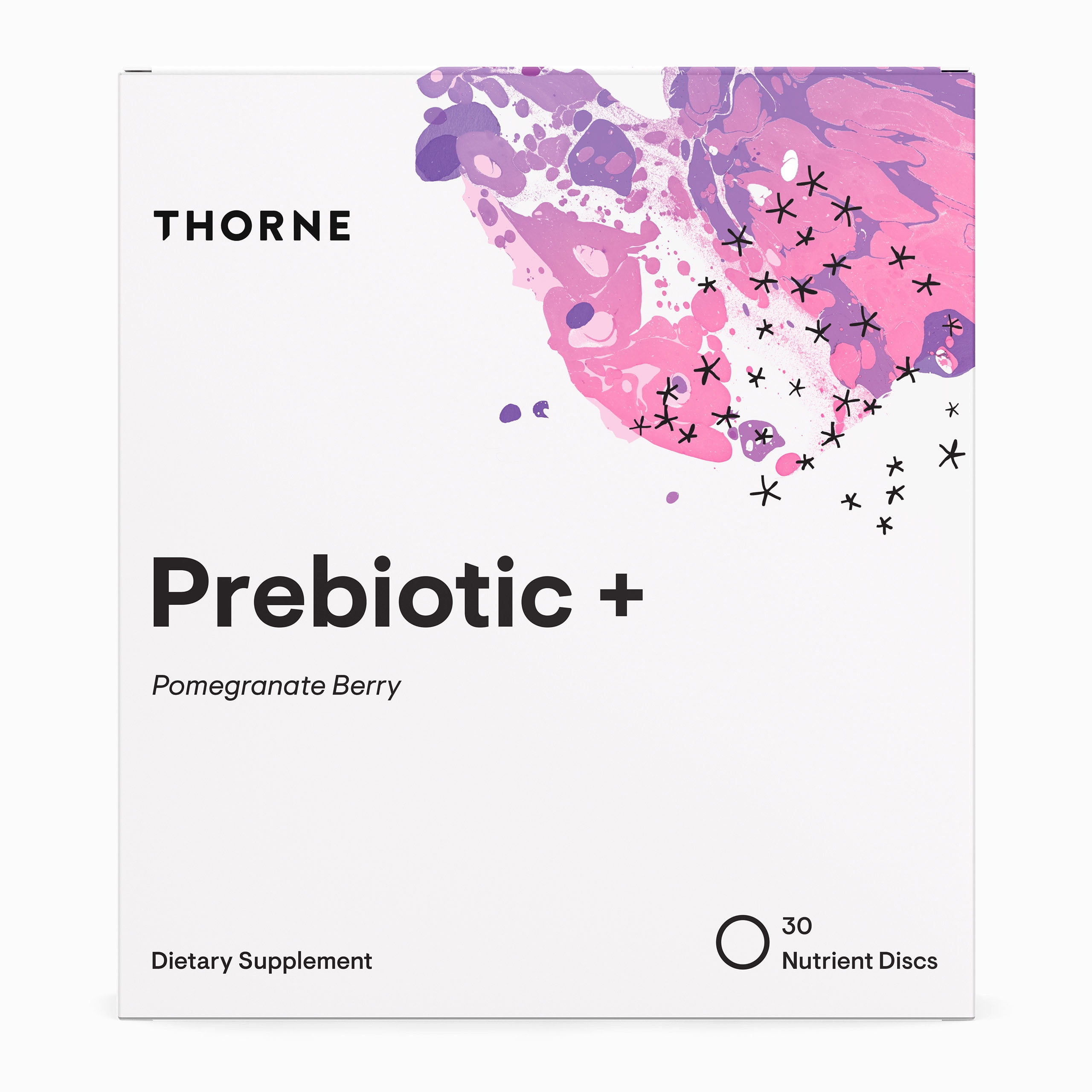Thorne Prebiotic + Dissolvable Supplement Disc, Bloat-Free Prebiotic ...