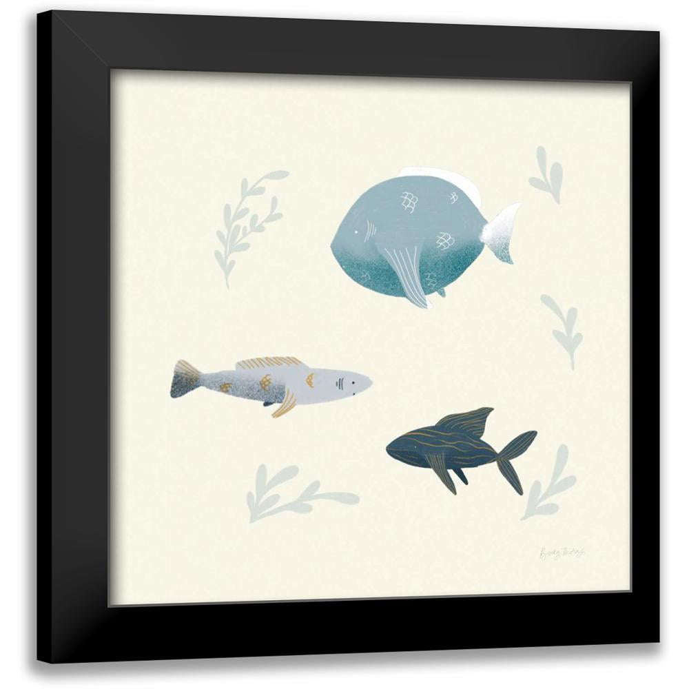 Thorns, Becky 15x15 Black Modern Framed Museum Art Print Titled - Ocean ...