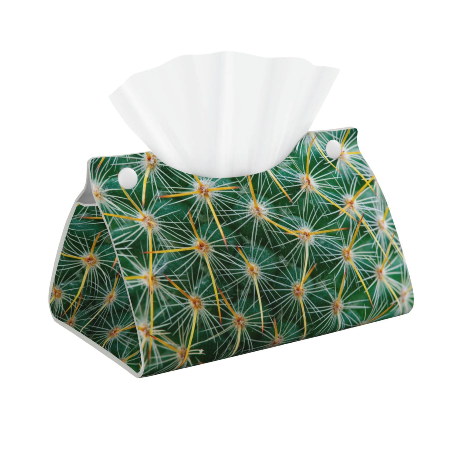 Thorns Of Macro Cactus Long Leather Tissue Box Cover - Tissue Box ...