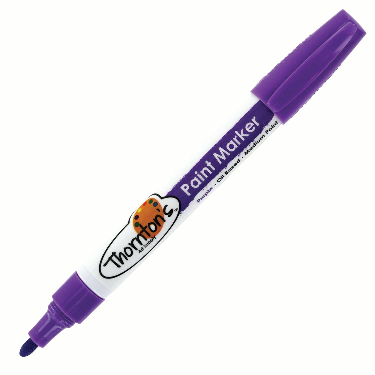 Thornton's Art Supply Oil-Based Paint Marker, Medium Point, Brown Ink ...