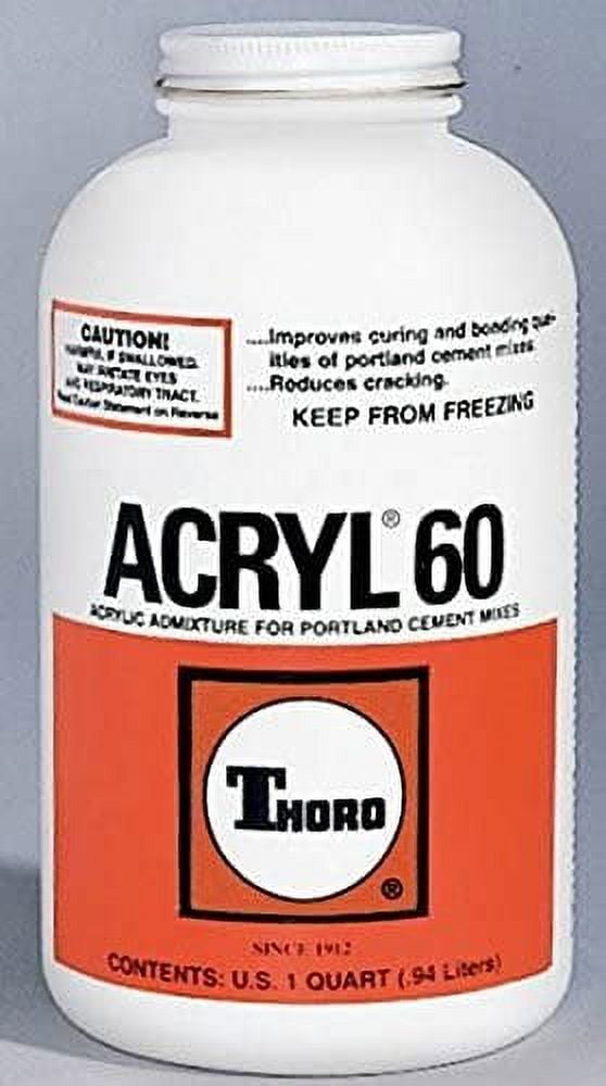 Thoro T1668 Quart Acryl 60 Liquid Admixture - Walmart.com
