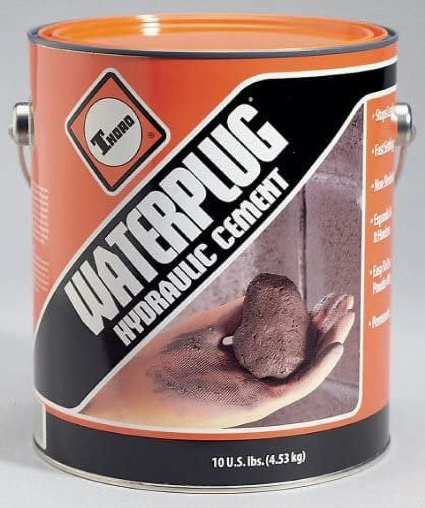 Thoro Consumer - Basf Waterplug Hydraulic Cement T5002 - Quick Drying ...