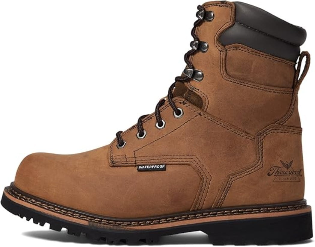 Thorogood 804-3237 Mens V-Series 8” Waterproof Composite Toe Work Boot ...