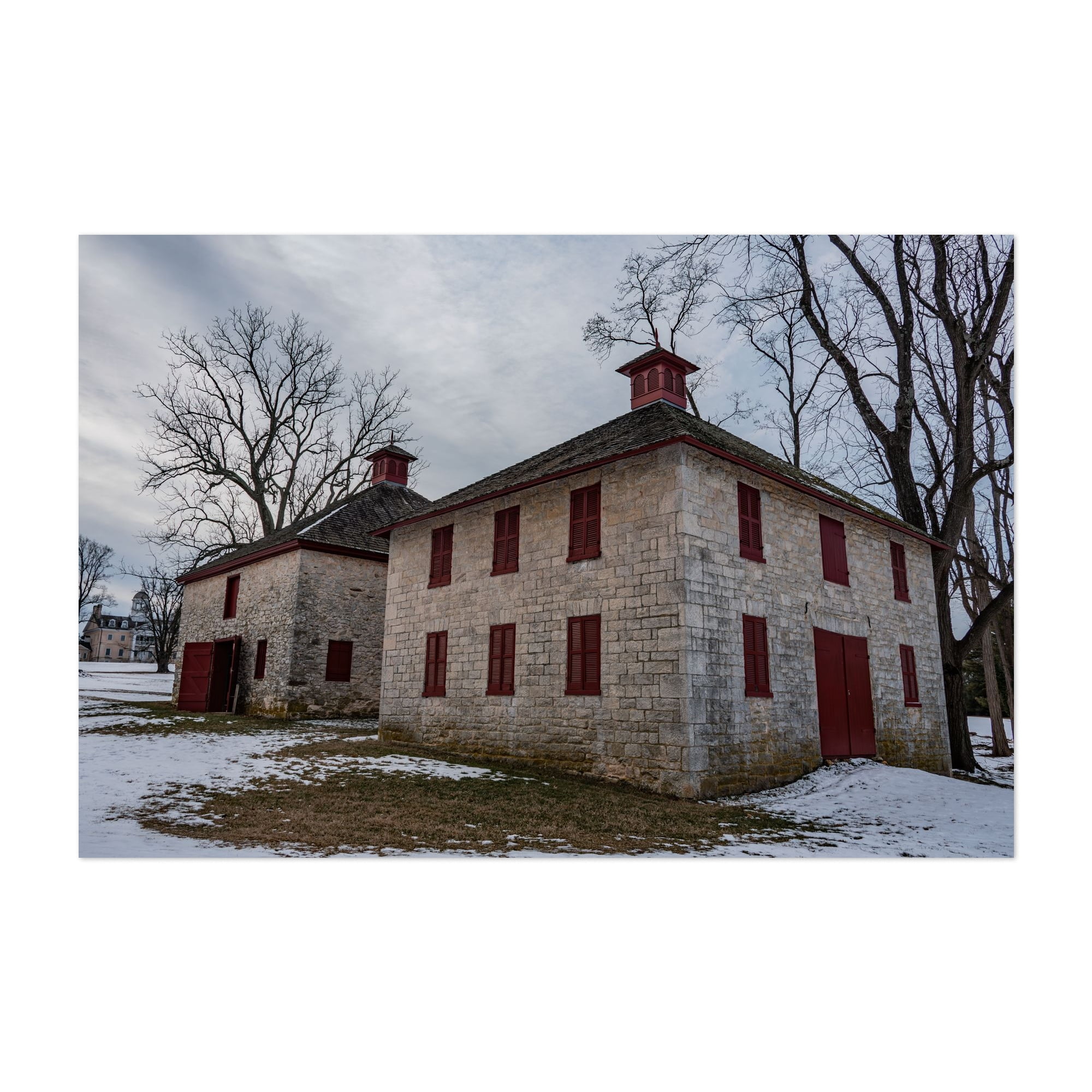 Thoroughbred Barns and Hampton Mansion, Hampton NHS, Towson MD - Towson ...