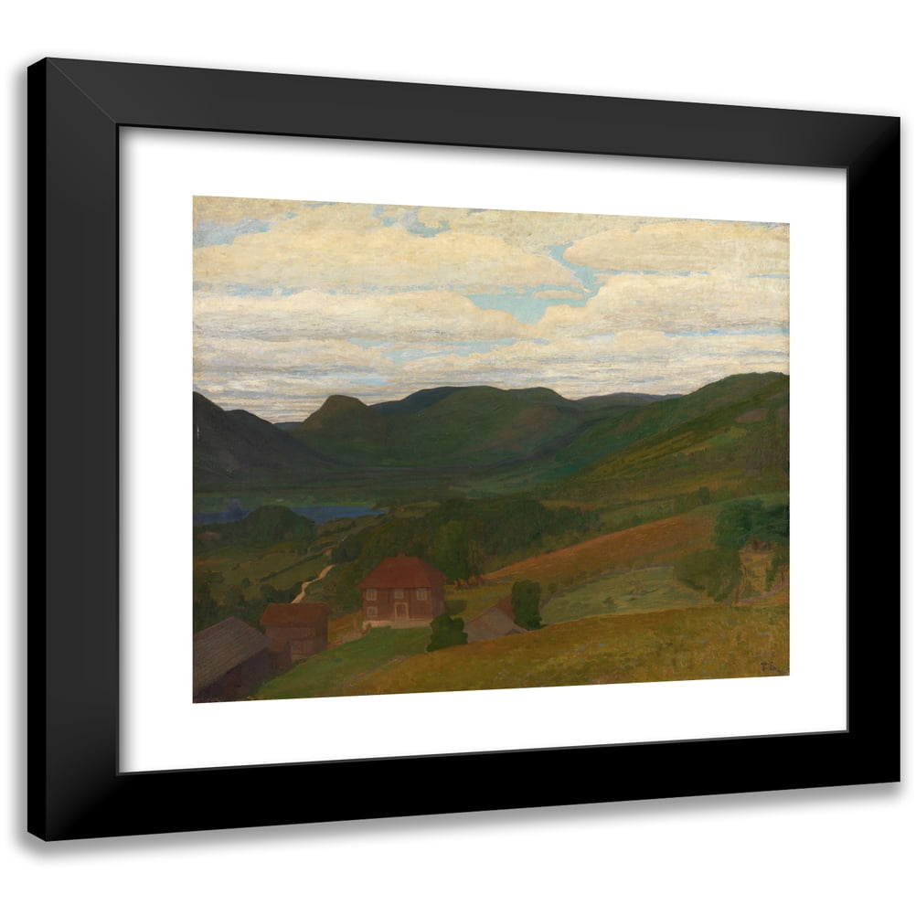 Thorvald Erichsen 17x15 Black Modern Framed Museum Art Print Titled ...