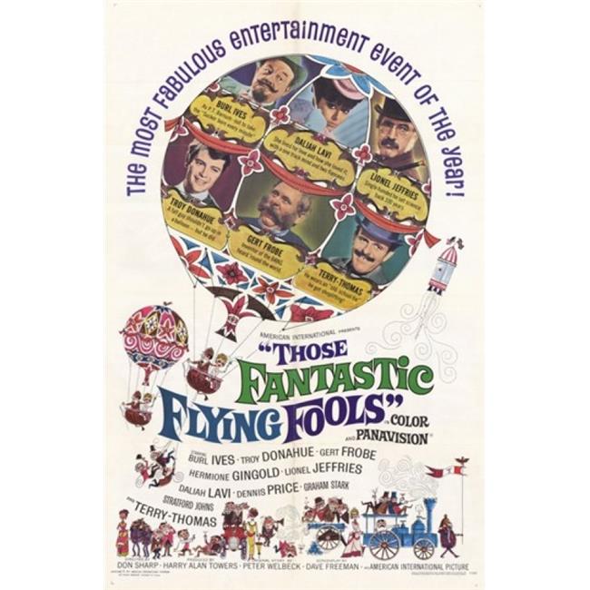 Those Fantastic Flying Fools Movie Poster - 11 x 17 in. - Walmart.com