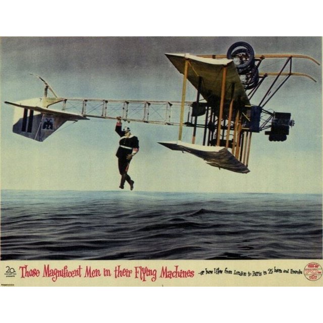 Those Magnificent Men in Their Flying Machines - movie POSTER (Style B) (11" x 14") (1965 ...