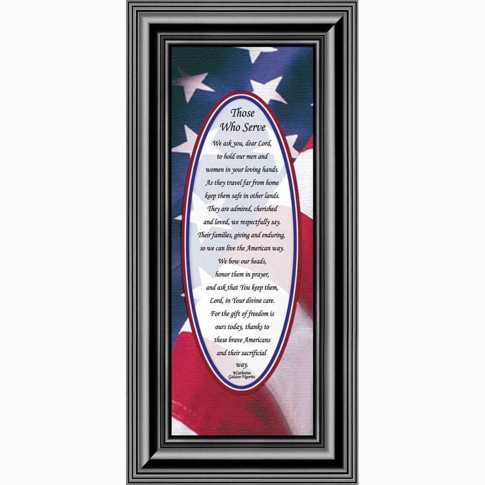 Those Who Serve their Country, Military Service Family Gifts, For Men ...