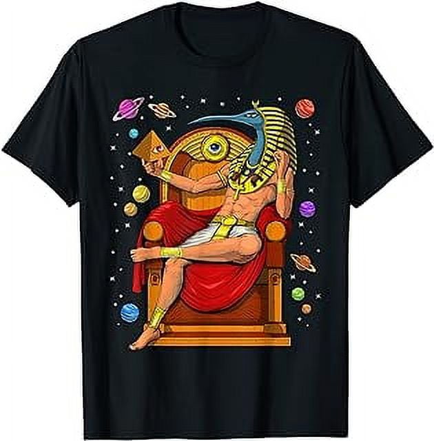 Thoth Egyptian God Ancient Egypt Mythology Deity Pyramid T-Shirt ...