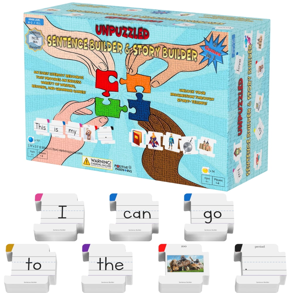 Sentence & Story Building: 2-in-1 Game for Speech, Writing, Reading ...