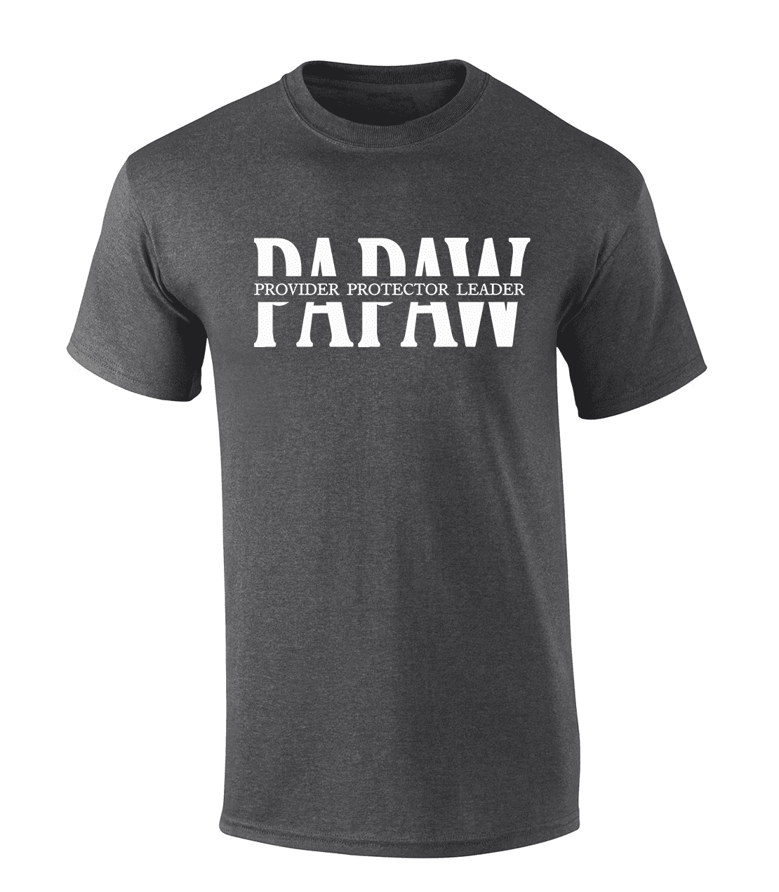 Trenz Shirt Company Heather Grey - Provider Protector Leader Father's ...