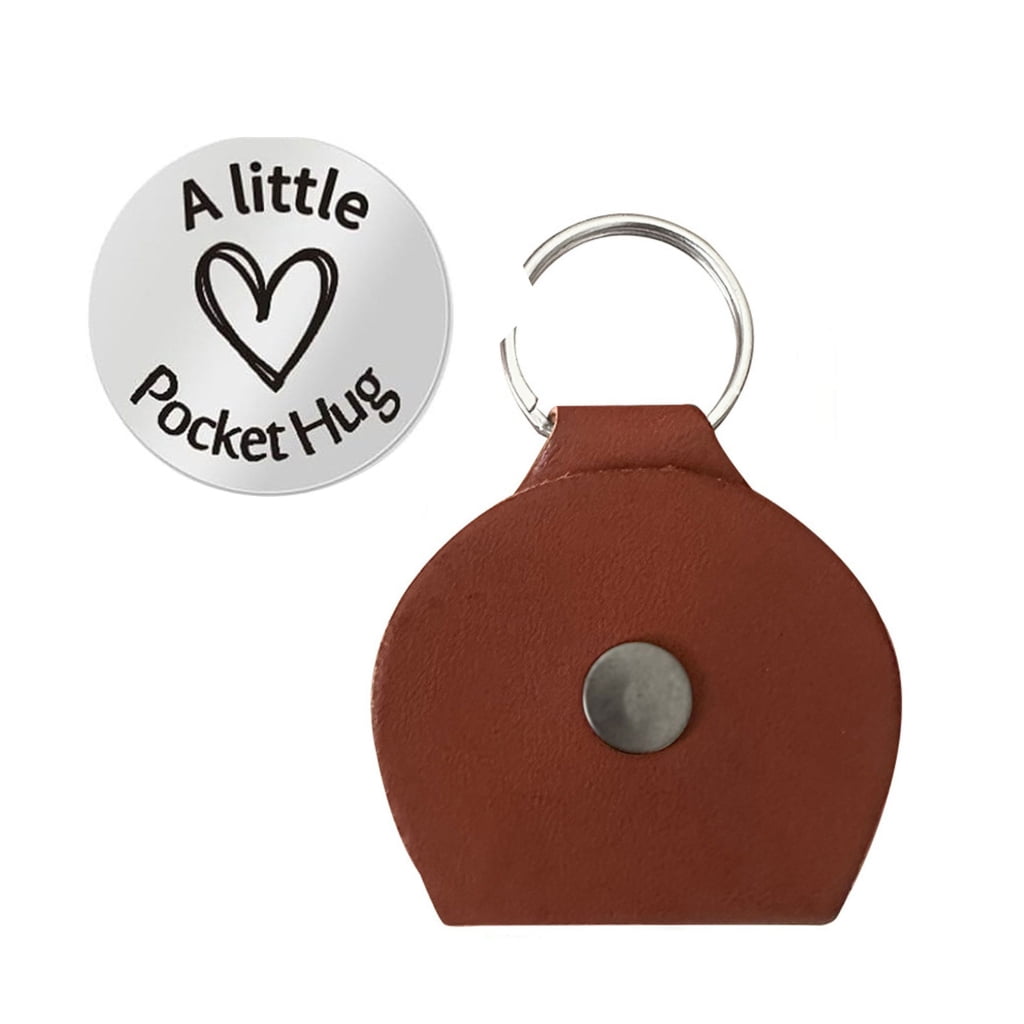 Thoughtful Pocket Hug Coin Keyrings Portable Pocket Hug Tokens ...