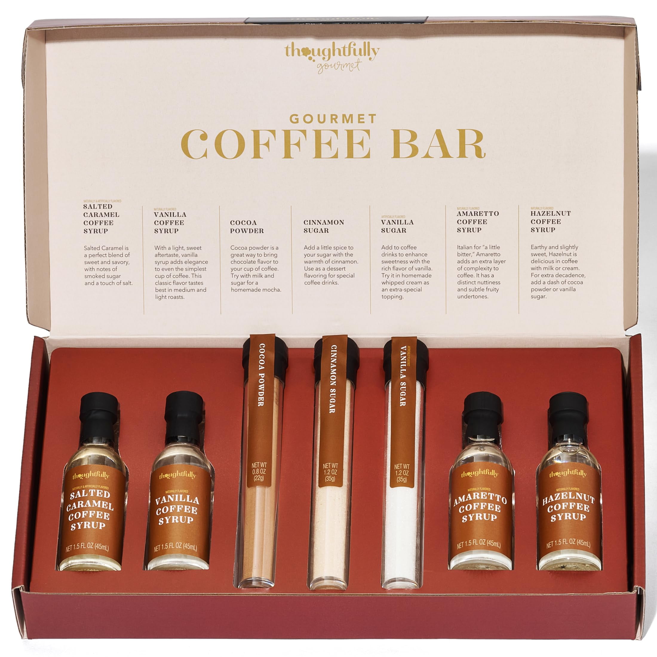 Thoughtfully Gourmet, Coffee Bar Gift Set - Walmart.com