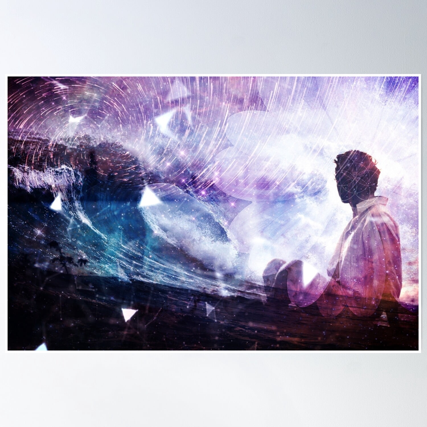Thoughts Poster Wall Art, Modern Wall Decor, 8x12 UNFRAMED - Walmart.com