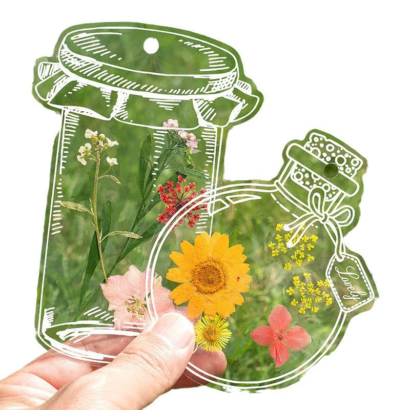 Thousand Flower Bookmark, DIY Transparent Dried Flower Bookmarks, DIY ...