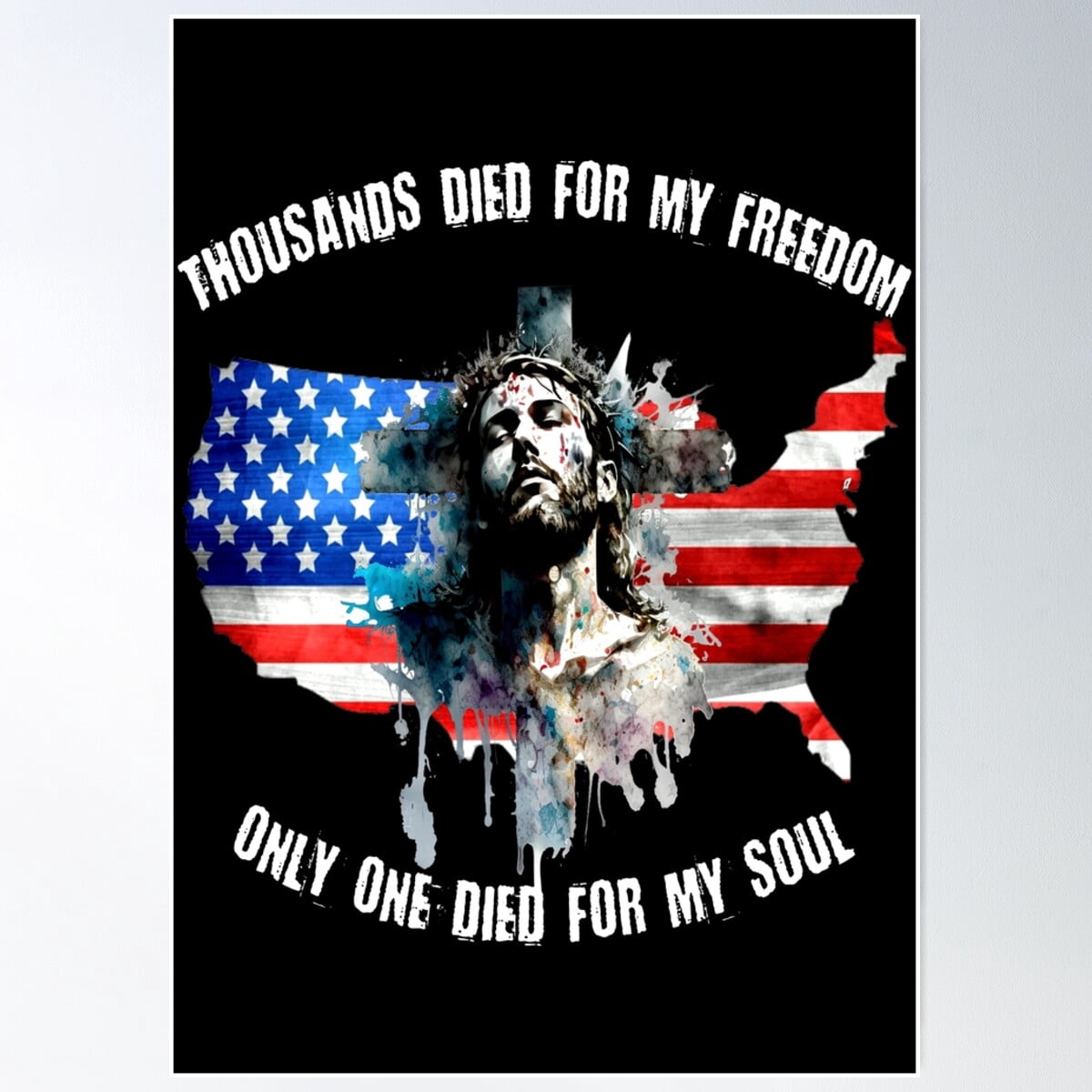 Thousand'S Died For My Freedom Only One Died For My Soul Christian ...