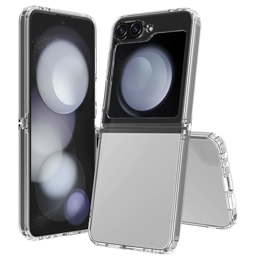 Thousand gear for Samsung Galaxy Z Flip 6 Case Clear Cover Full Body ...