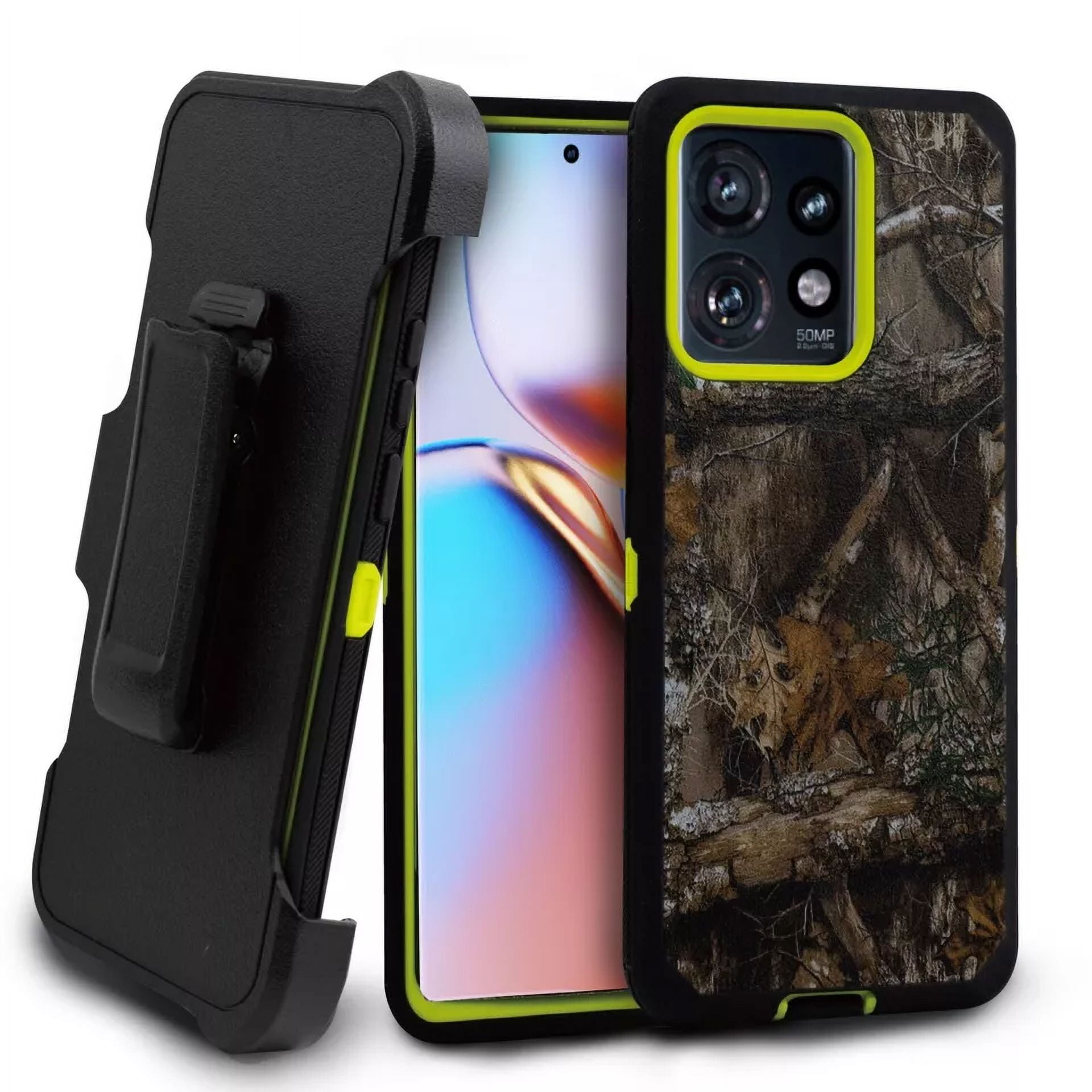 For Revvl 7 Pro Phone Case Belt Clip Holster Fits Otterbox Defender ...