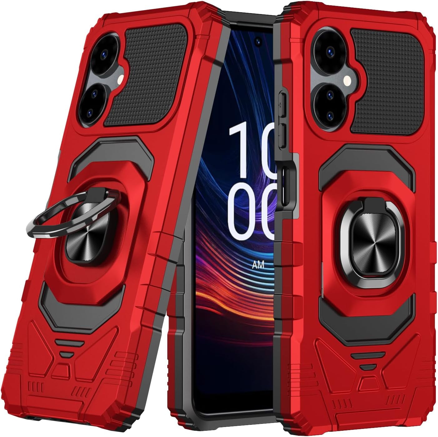 Thousandgear for Boost Mobile Celero 5G + Plus 2024 (3rd Version), with Screen Protector, Ring ...