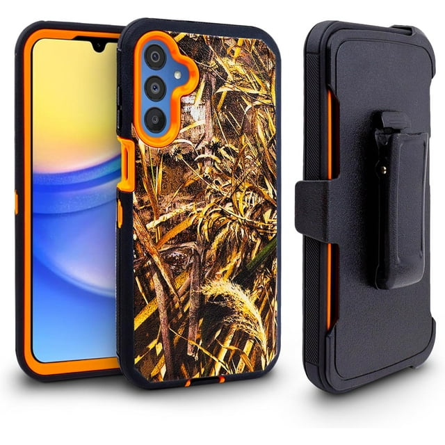 Thousandgear Rugged Design for Samsung Galaxy A15 5G Phone Case, Heavy Duty Constuction ...