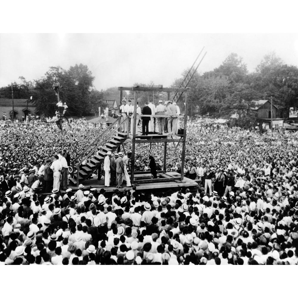 Thousands Witness The Public Hanging Of African American History (36 x ...