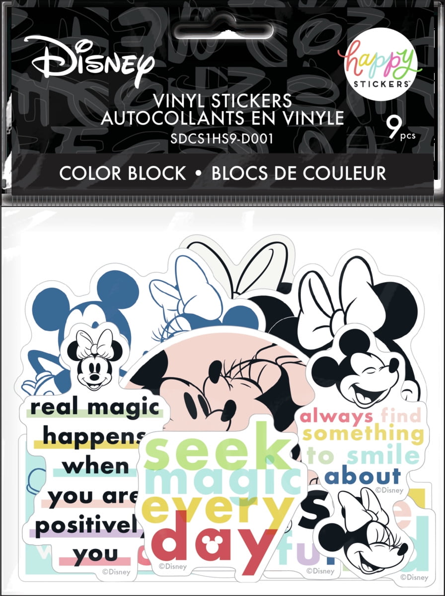 Thp Disney Die Cut Sticker Pack - Walmart.com
