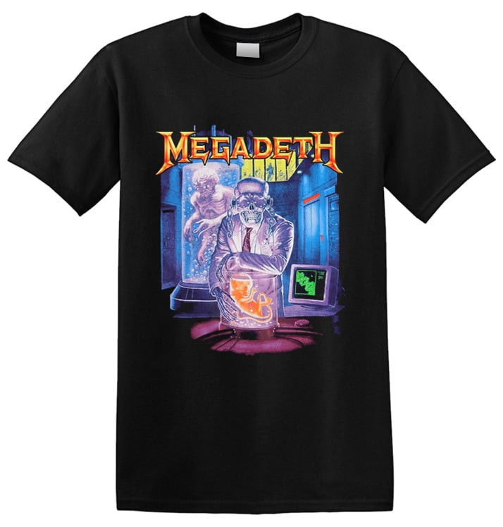 Thrash Metal Command Center Shirt – Retro Sci-Fi Inspired Graphic Tee - Walmart.com