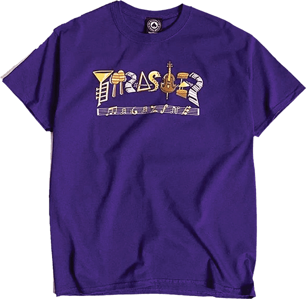Thrasher Fillmore Logo Ss S-Purple - Walmart.com