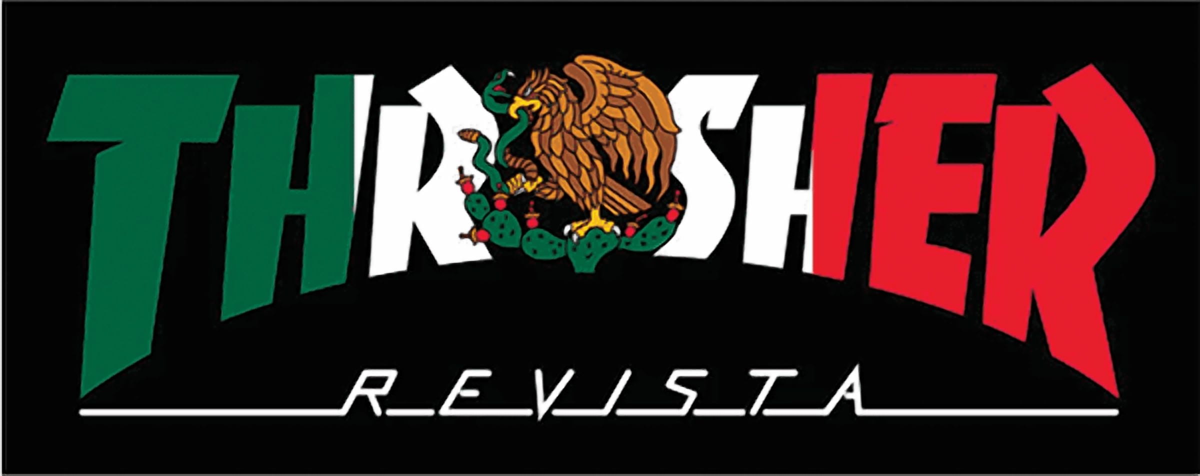 Thrasher Mexico Revista Decal - Walmart.com