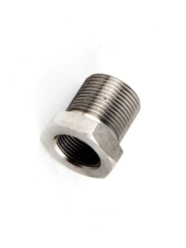 Thread Adapter 1/2-28 ID to 5/8-24 OD Car Engine Fuel Filter Fittings, Universal stainless steel ...