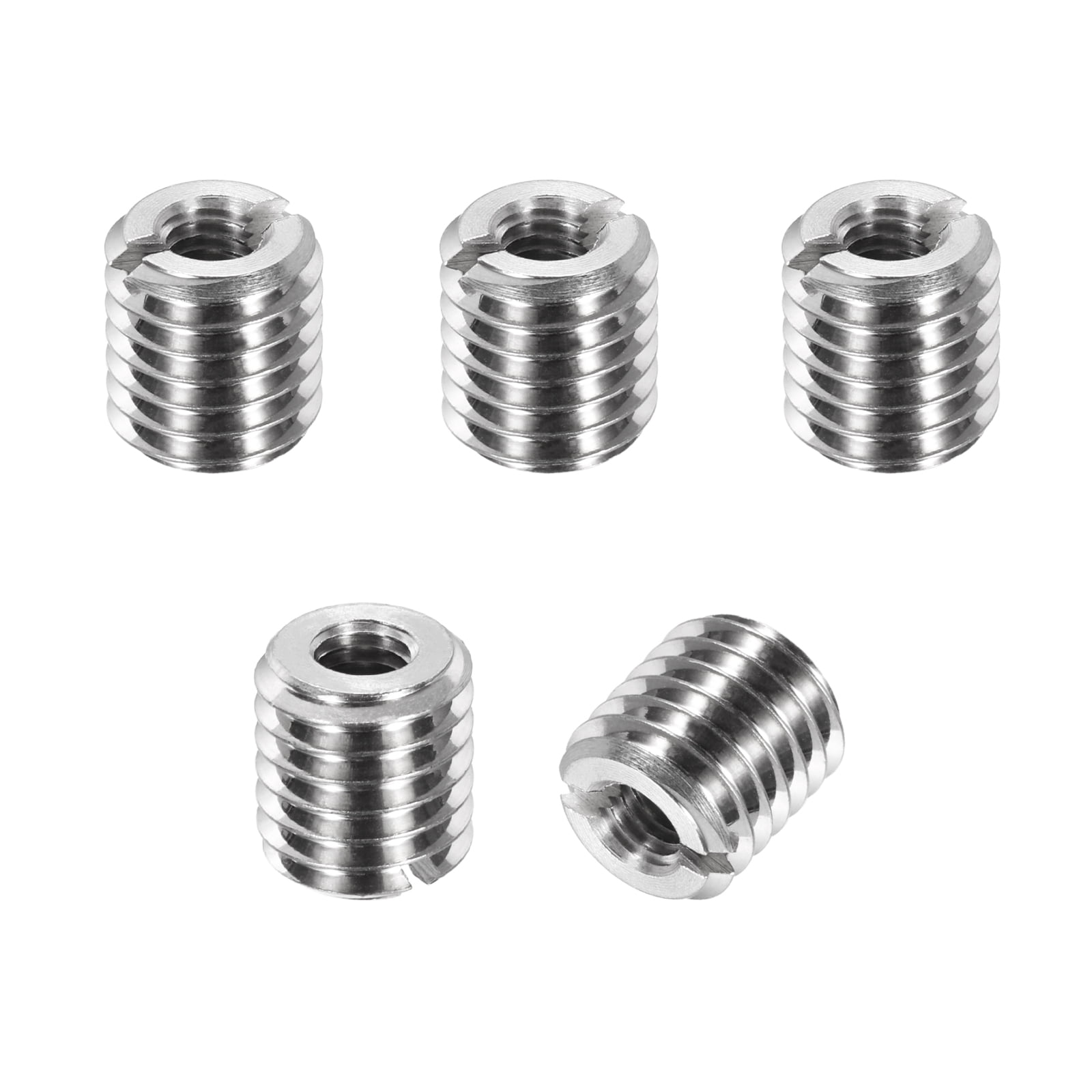 Thread Adapters Sleeve Reducing Nut, 5Pcs M10x1.5 Male to M5x0.8 Female ...
