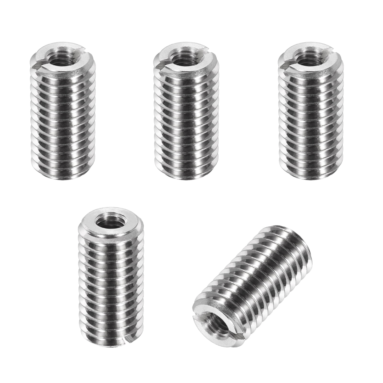 Thread Adapters Sleeve Reducing Nut, 5Pcs M10x1.5 Male to M5x0.8 Female ...