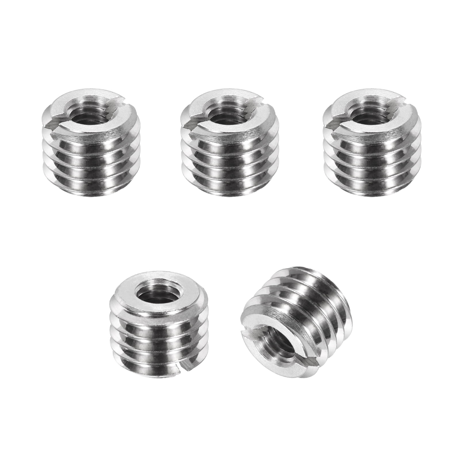 Thread Adapters Sleeve Reducing Nut, 5Pcs M10x1.5 Male to M5x0.8 Female ...