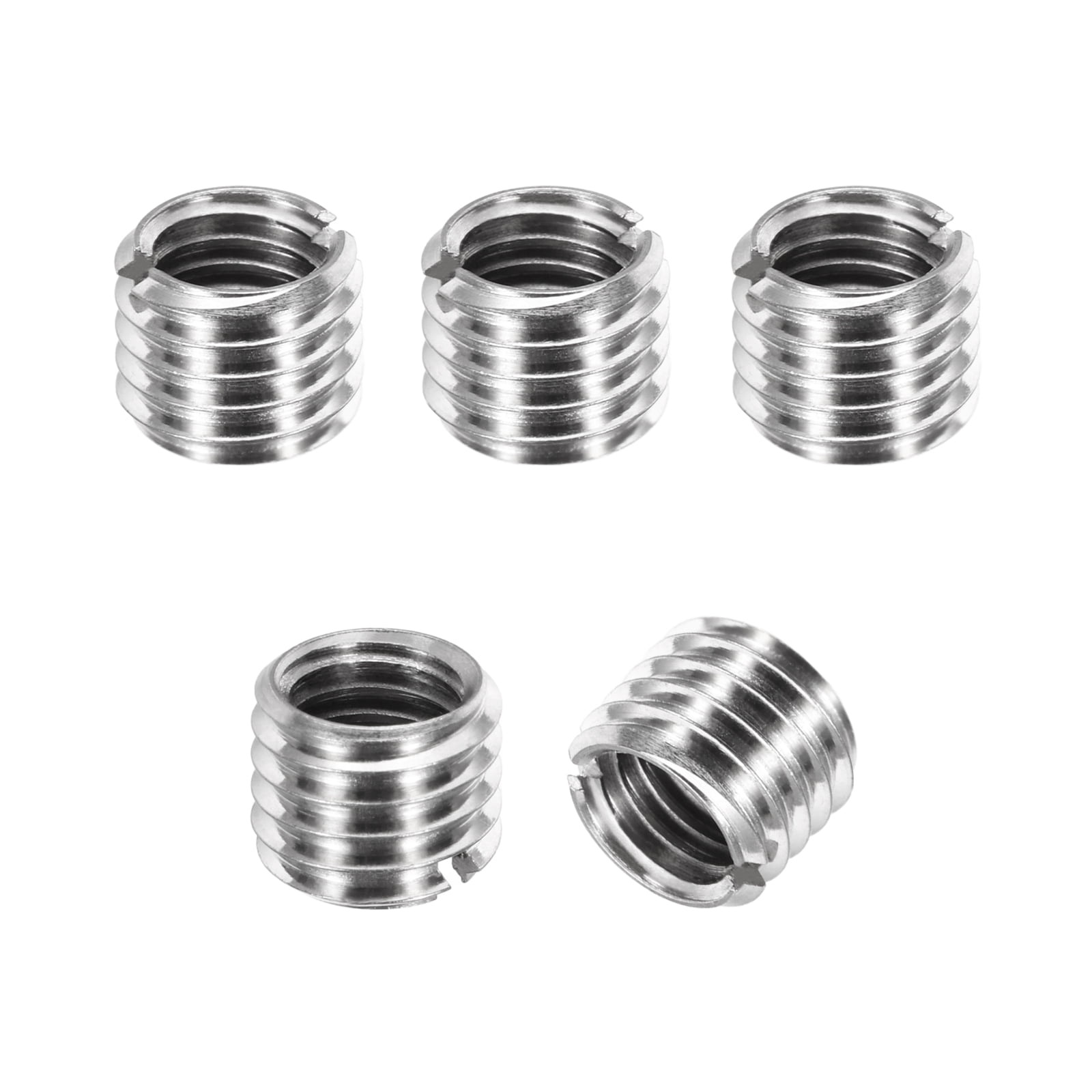 Thread Adapters Sleeve Reducing Nut, 5Pcs M10x1.5 Male to M8x1.25 ...