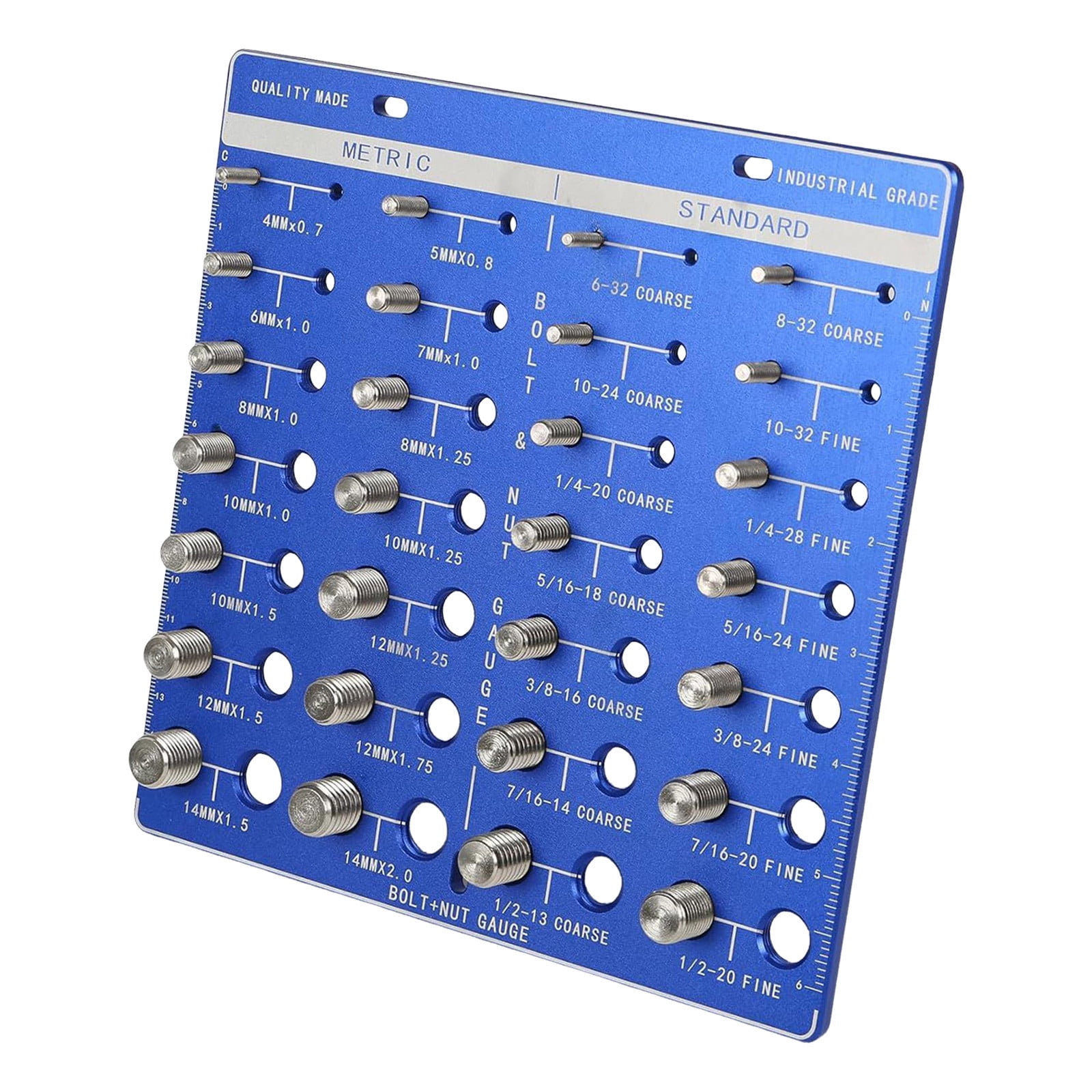 Thread Checker, Nut and Bold Thread Checker, 28 Bolt Size and Thread ...