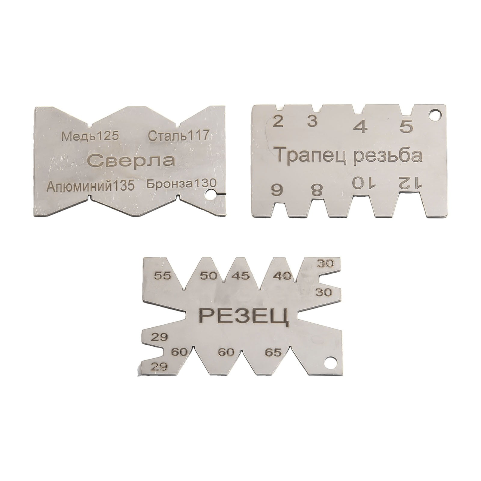 Thread Cutting Gauge Stainless Steel Angle Arc Model Angle Measuring ...