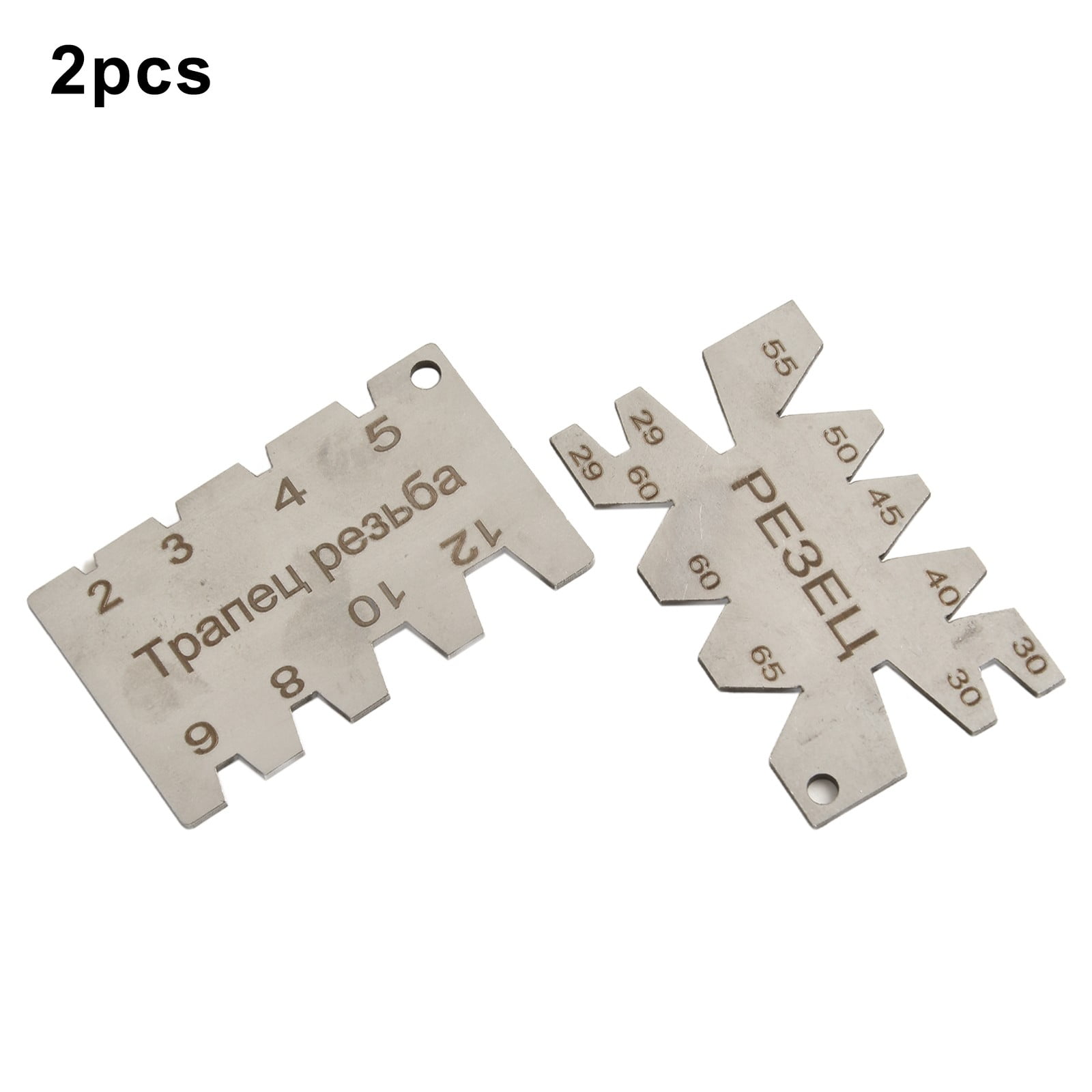 Thread Cutting Gauge Stainless Steel Angle Arc Model Angle Measuring ...