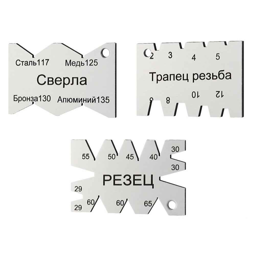 Thread Cutting Gauge Stainless Steel Angle Arc Model Angle Measuring ...